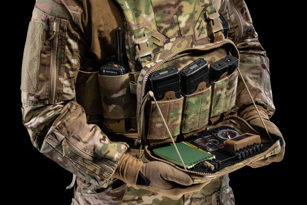 5.56 Mag Velcro Insert Triple (Ranger Green) | LEVELFOUR B2C