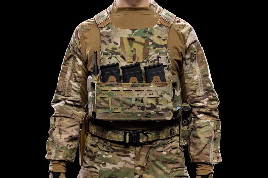 5.56 Mag Velcro Insert Triple (Ranger Green) | LEVELFOUR B2C