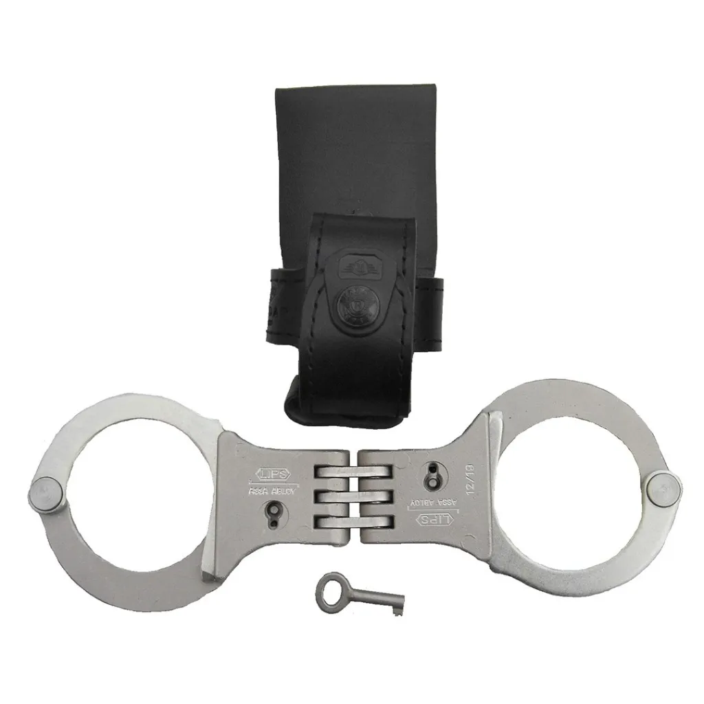 Radar 1957 Open Lips Handcuff Holder Lined Leather With Polymer “S ...